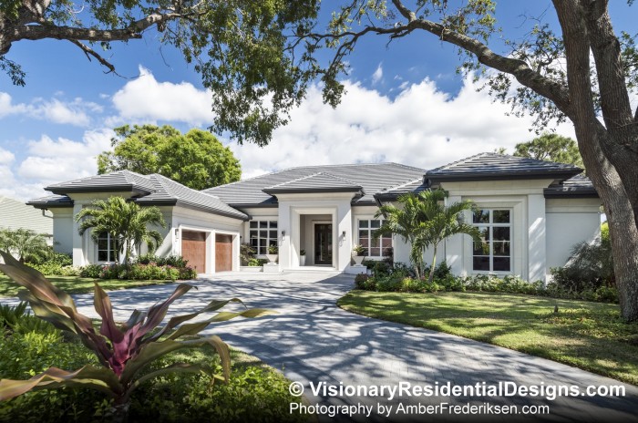 Modern Italianate Visionary Residential Designs JF 00003 Elevation 12 ...